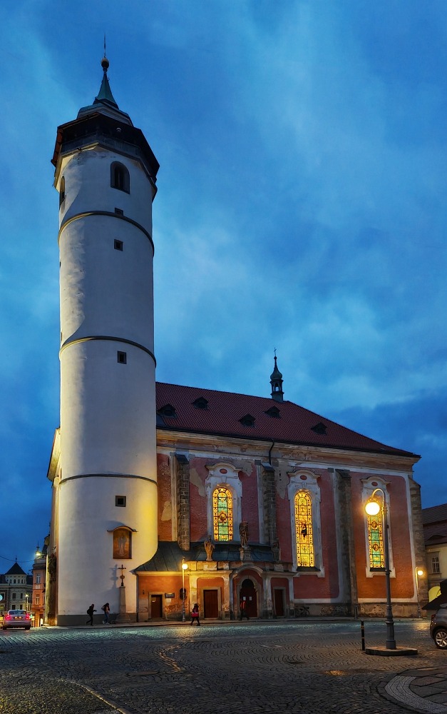 Domažlice, kostel Narození Panny Marie | Domažlice, Kirche der Geburt ...